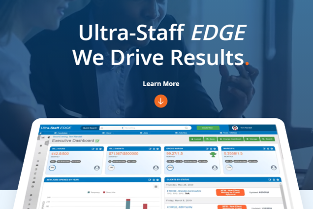 Staffing & Recruiting Software - Ultra-Staff EDGE Staffing Software