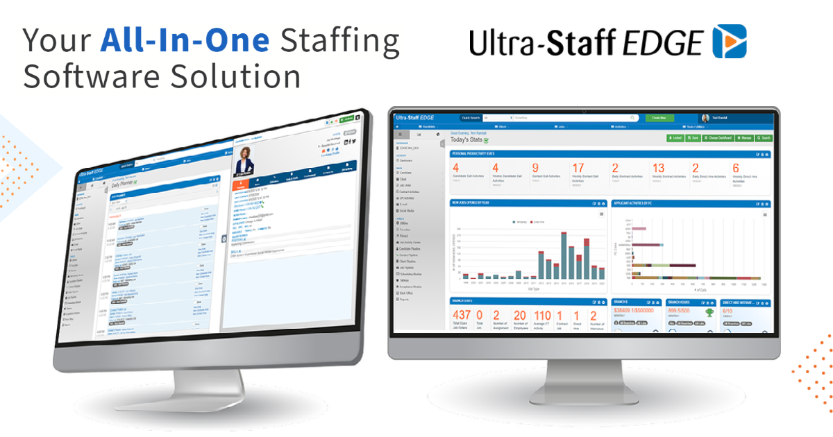 Staffing Software Solutions Products - Ultra-Staff EDGE Software